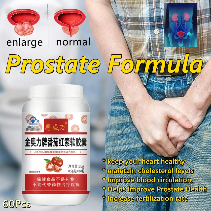 Prostate treatment capsule, sperm quality booster supplement, anti ...