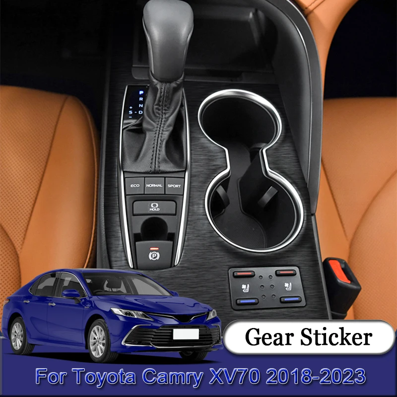 Fit-For-Toyota-Camry-XV70-2018-2023-Car-Gear-Panel-Sticker-Gear-Box ...