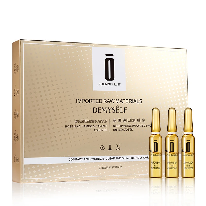 60 Pieces Nicotinamide Vitamin C Ampoule Essence Set Liquid Hydrating ...