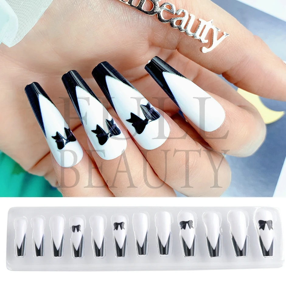 Oblique Acrylic Nails