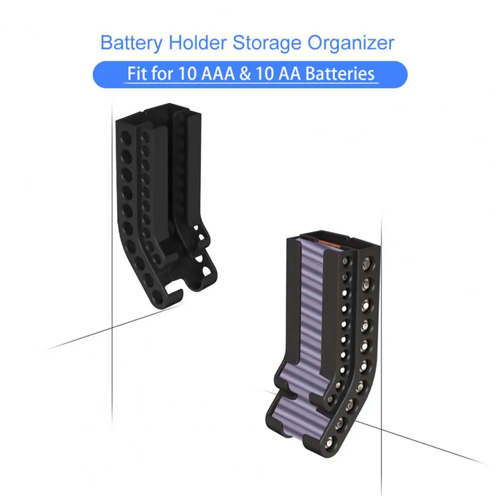 Battery-Storage-Rack-Storage-Box-Wall-Mounted-Battery-Hanging-Holder ...