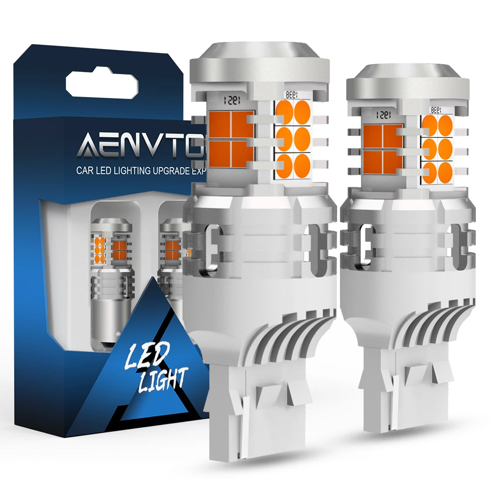 2x-Canbus-T20-WY21W-W21-5W-7443-ar-wka-LED-do-Honda-CRV-Accord-pasuje ...