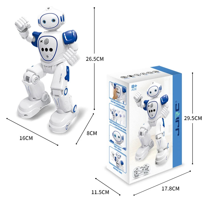 JJRC-R21-RC-Robot-with-Programmed-Dancing-Music-Gesture-Sensing-Remote ...
