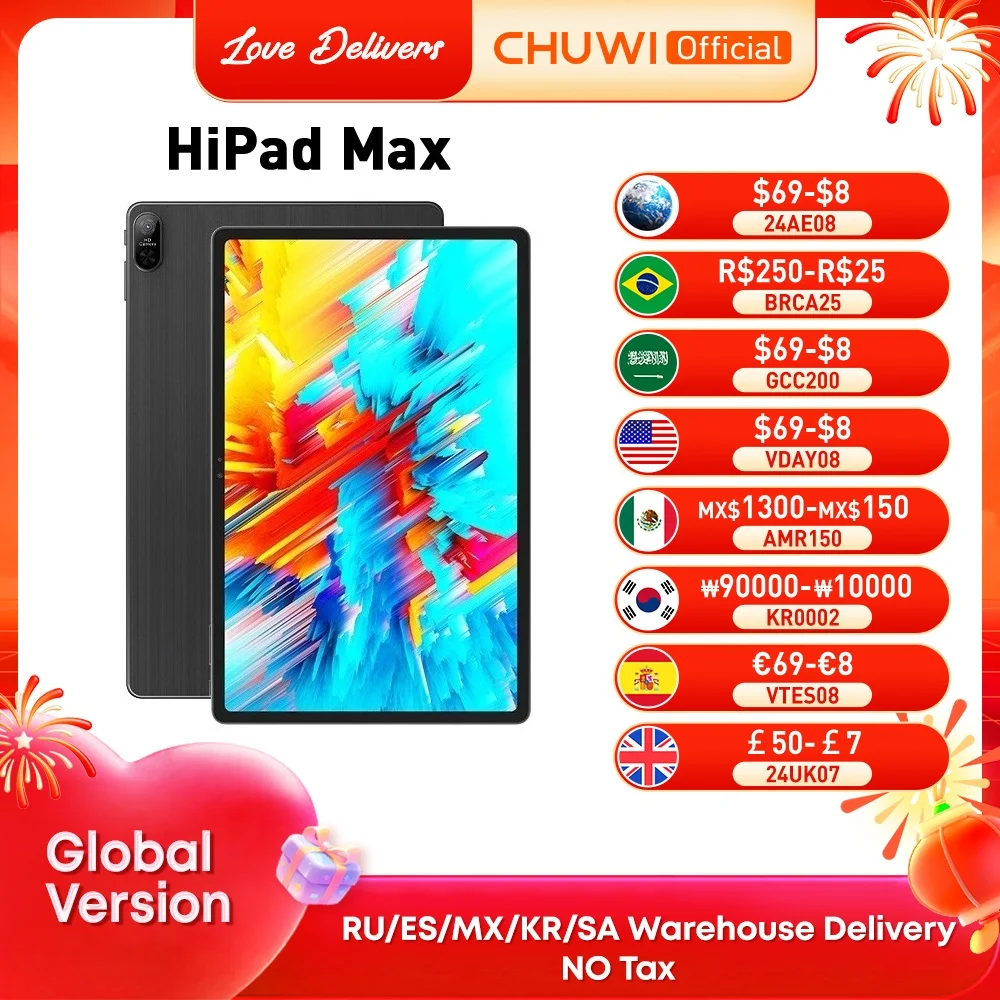 CHUWI-HiPad-Max-10-36-inch-Fullview-Display-Snapdragon-680-Octa-core ...