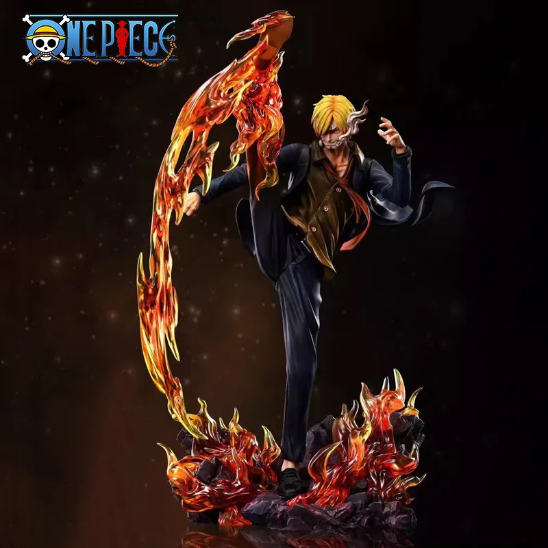 Anime-One-Piece-Figure-Sanji-Figures-30cm-PVC-GK-Sculpture-Statue ...