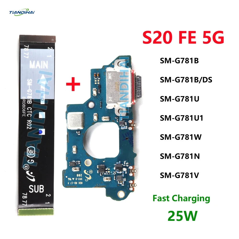 For-Samsung-Galaxy-S20-FE-5G-G781B-G781U-USB-Charging-Board-Main-Cable ...