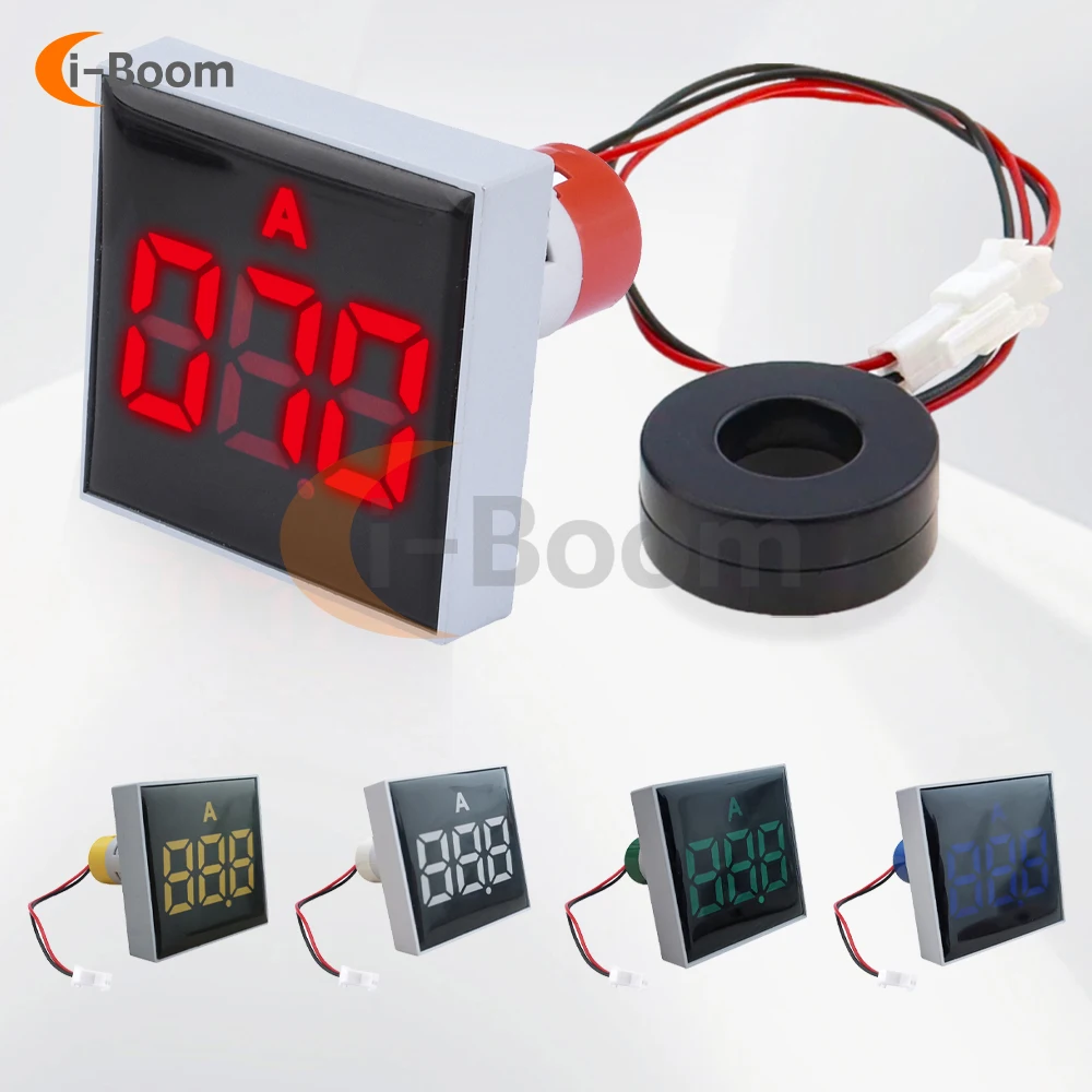 0-100A-Current-Meter-LED-Digital-Display-Real-Time-Current-Monitoring ...