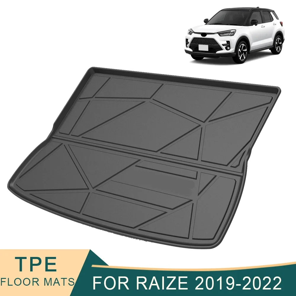 For-Toyota-RAIZE-2019-2022-Cargo-Liner-All-Weather-TPE-Non-slip-Trunk ...