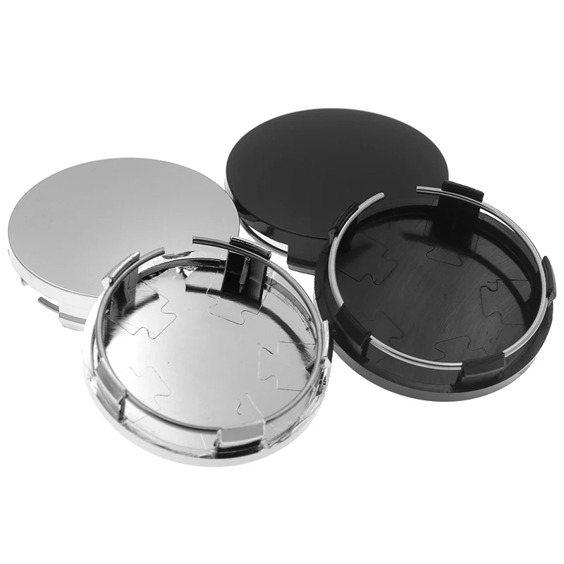 Roue universelle,SILVER--Cache-moyeu De Jante Universel 60mm, 4 Pièces ...