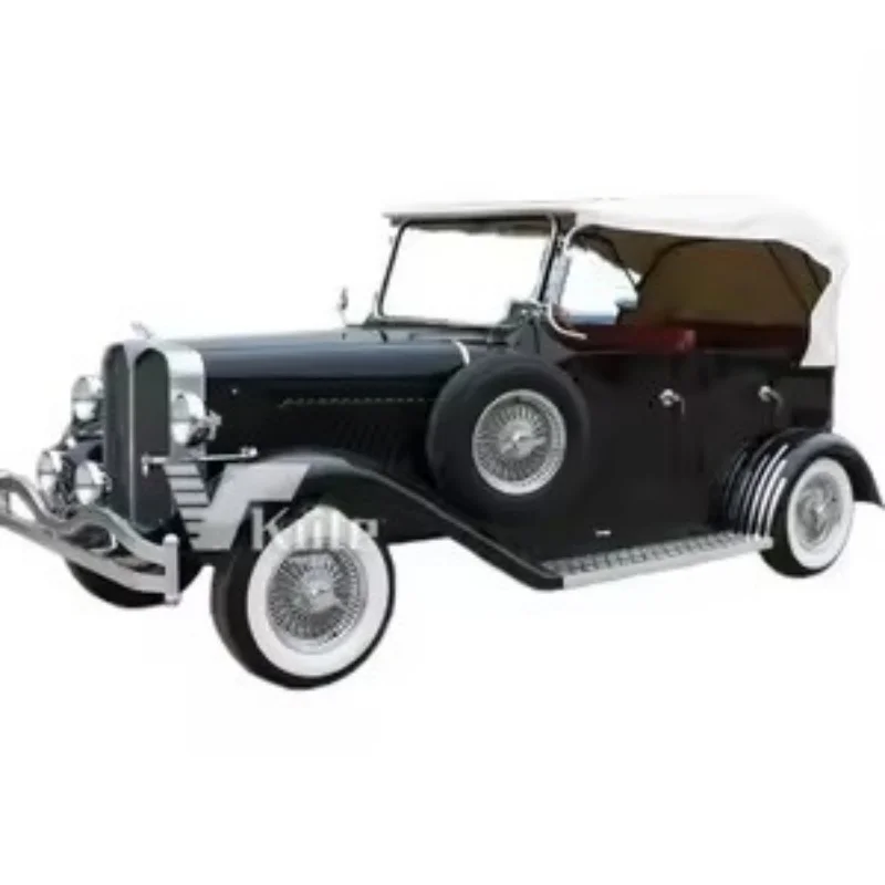 CE certified low speed electric classic car with canopy comfortable ...