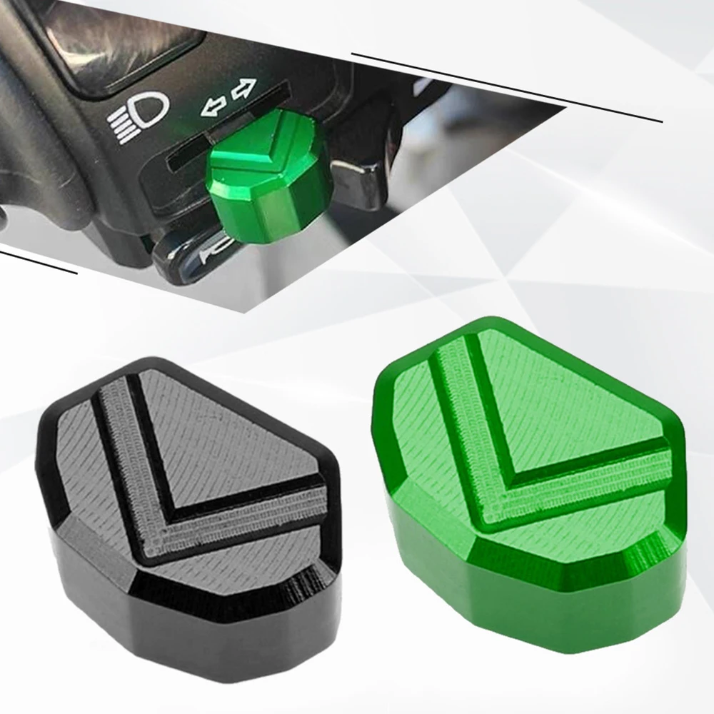 Mototcycle-CNC-Switch-Button-Turn-Signal-Switch-Key-cap-For-kawasaki ...