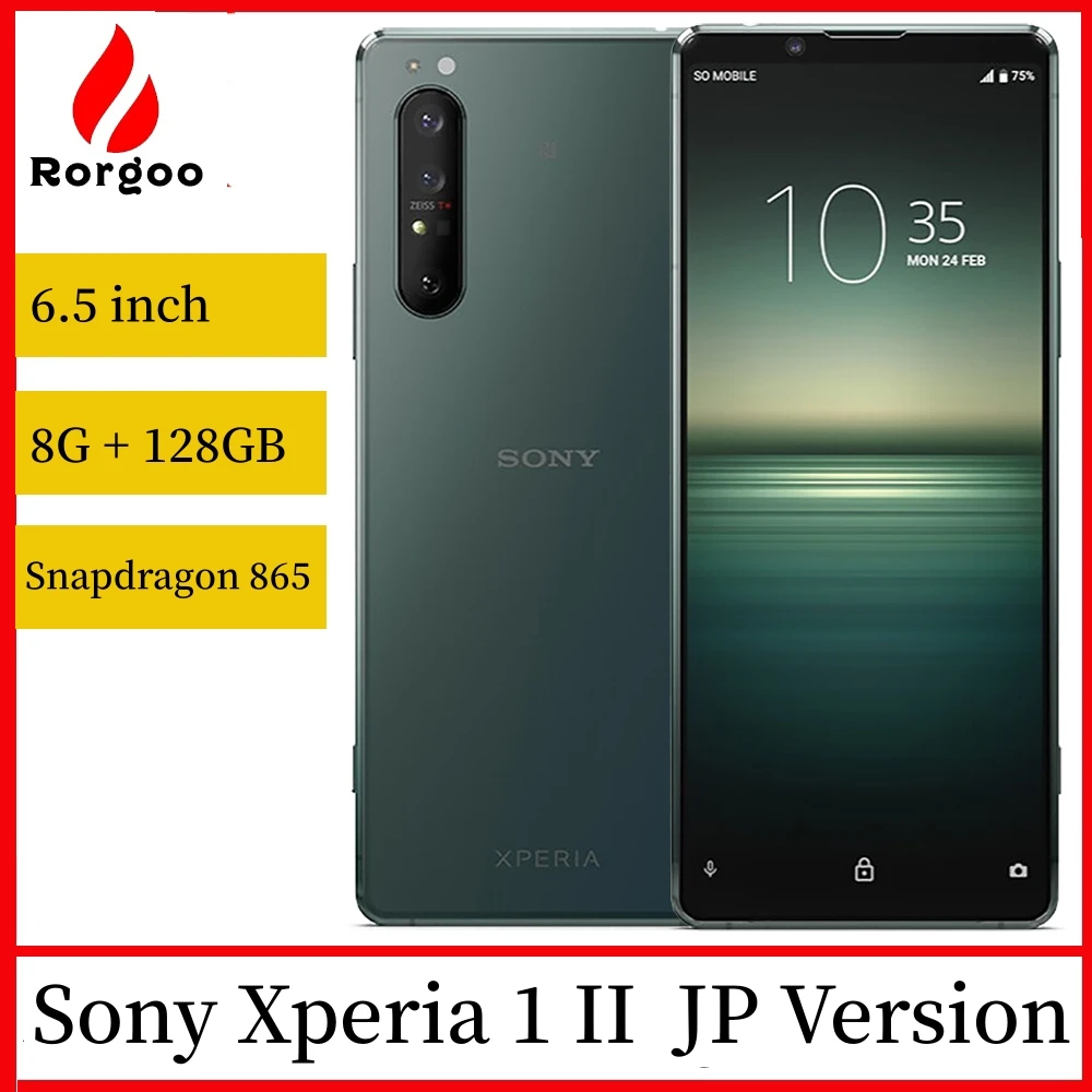 Sony-Xperia-1-II-1ii-5G-Japan-version-6-5-8GB-RAM-128GB-ROM-Snapdragon ...