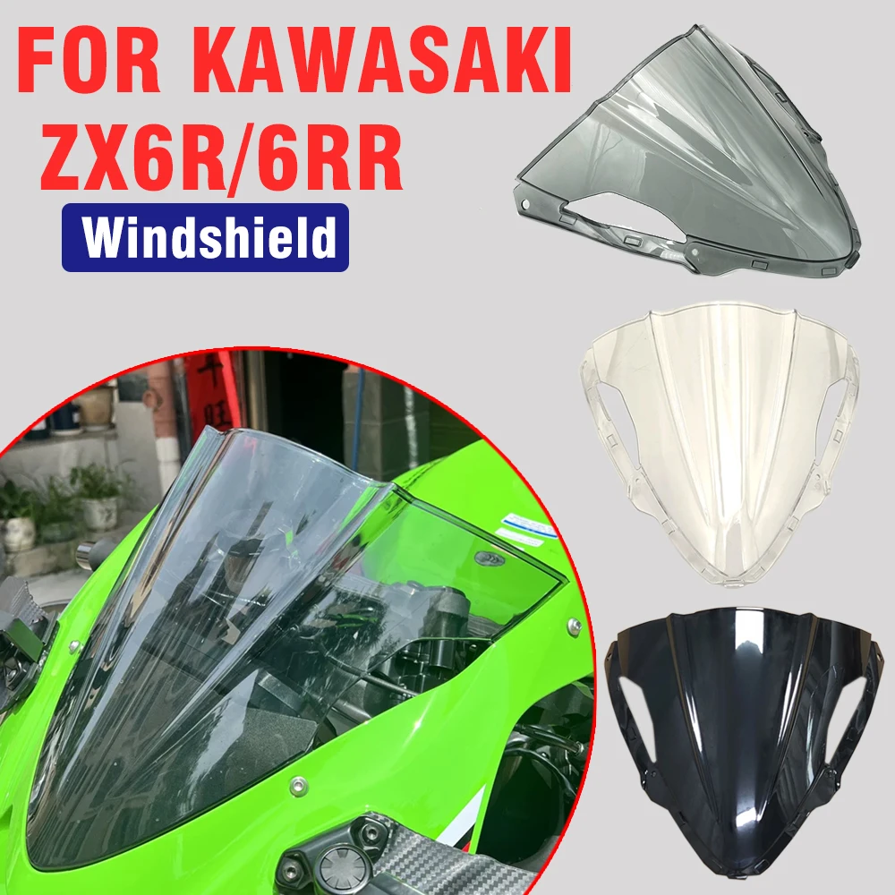 Motorcycle-Front-Windshield-Windscreen-Baffle-Wind-Deflectors-Fit-For ...