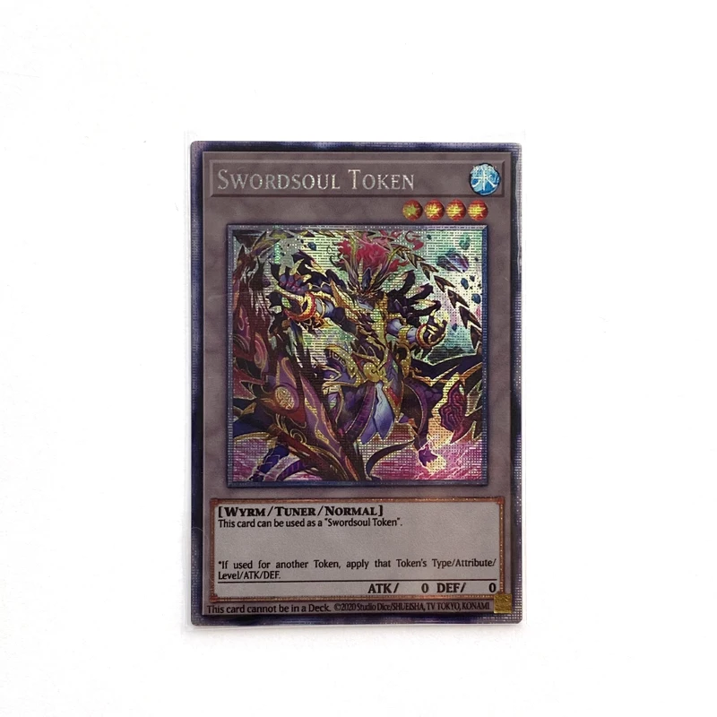 ORICA-YUGIOH-tarjetas-Proxy-DIY-Sword-soul-Token-Supreme-Sinister-Sous ...