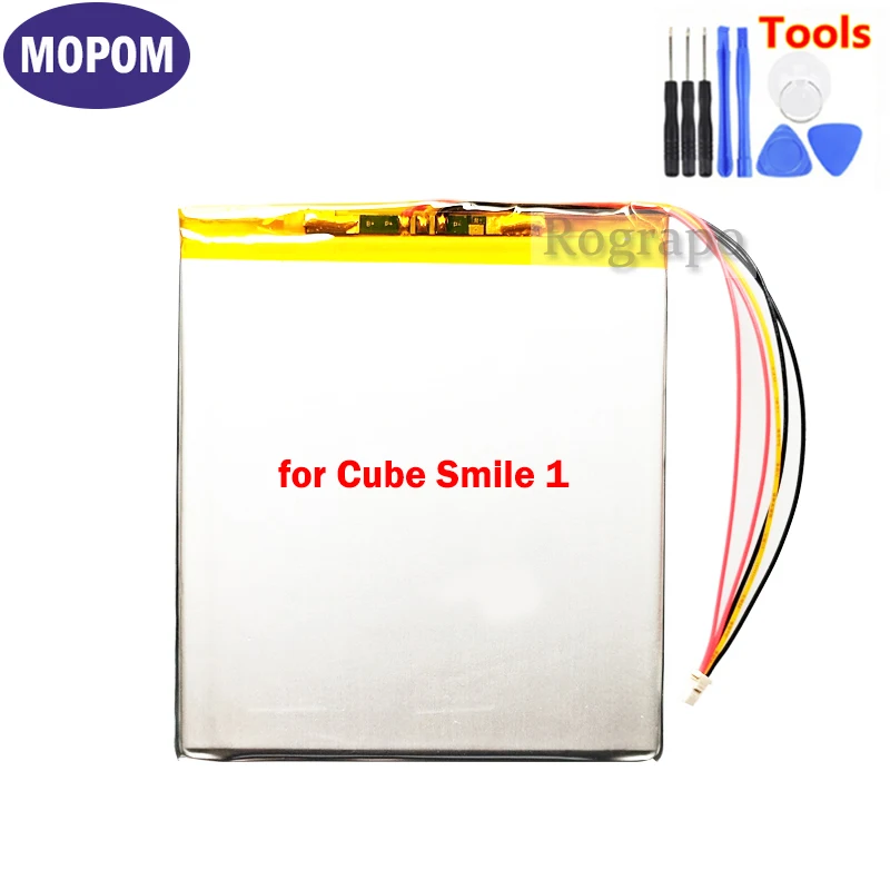 New 6000mAh Li-polymer Battery for Alldocube Cube Smile 1 Tablet PC with 5-wire Plug - AliExpress