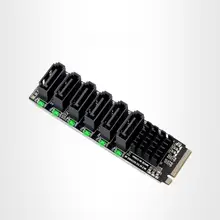 Nvme To Sata Expansion Card M.2 To Sata Adapter M2 Connector Internal ...