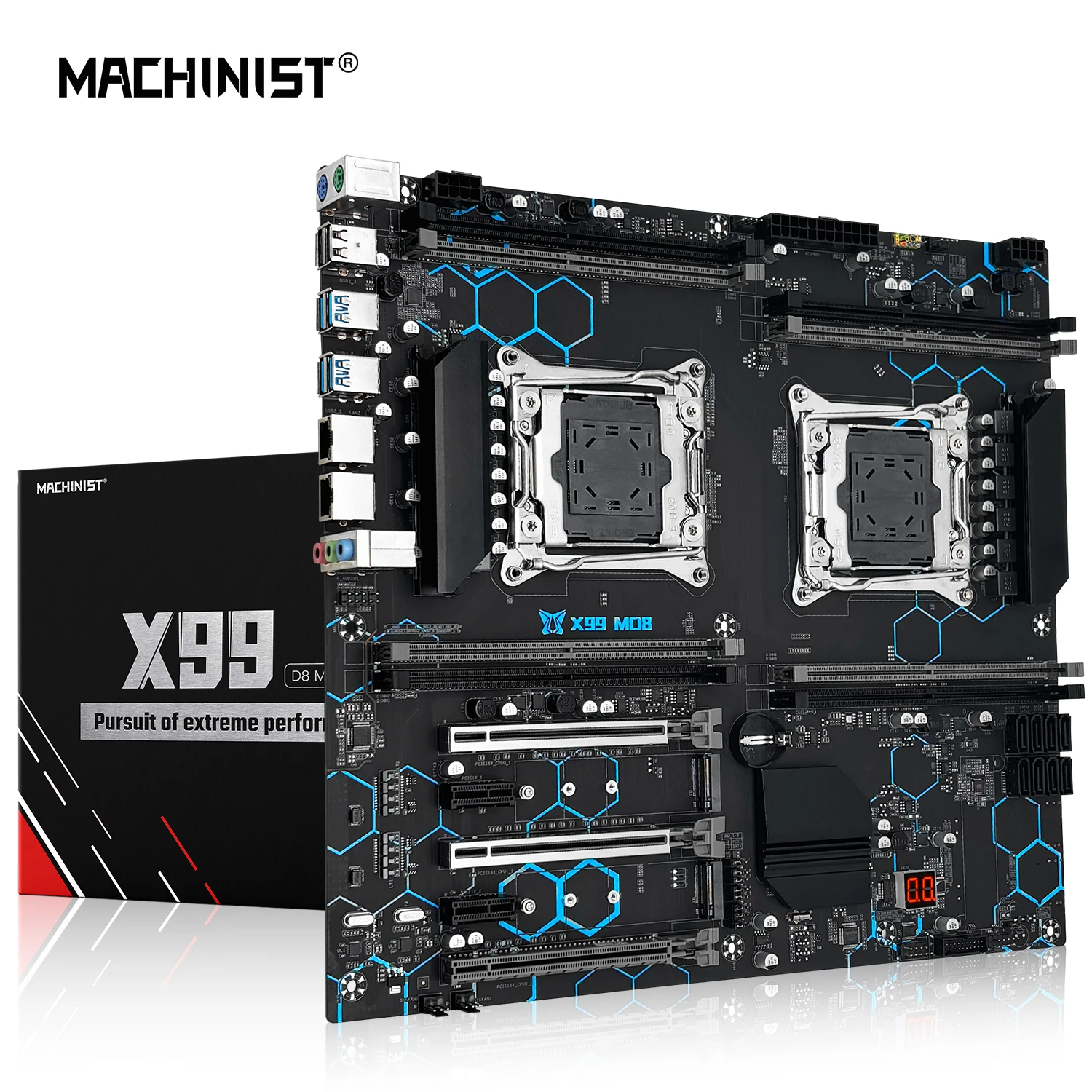 MACHINIST-X99-Dual-CPU-Motherboard-LGA-2011-3-Support-Dual-Xeon ...