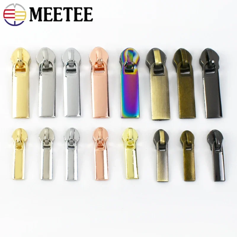 Meetee-10-20-50Pcs-3-5-Zipper-Sliders-for-Nylon-Zips-Tape-Bag-Garment ...