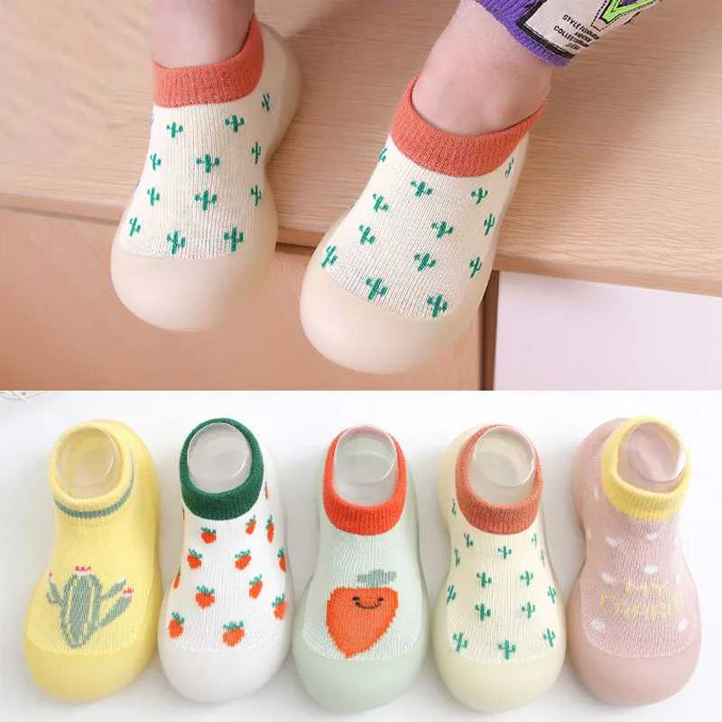 Baby-Firstwalkers-Non-slip-Floor-Socks-Shoes-Autumn-Soft-Rubber-Sole ...