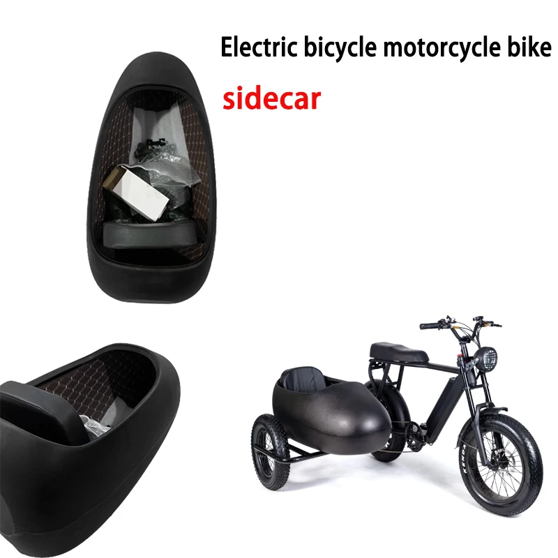 Electric-Bicycle-Motorcycle-Bike-Side-Bucket-Sidecar-Electric-Bike ...