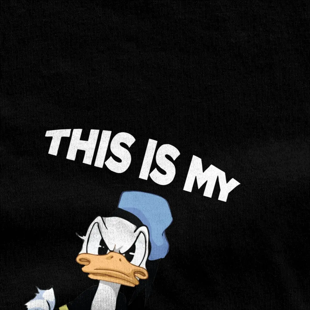 Daffy Duck Angry Face