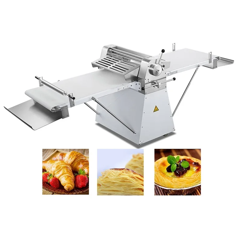 CE Croissant Small Roller Puff Pastry Dough Sheeter Bakery Laminating ...
