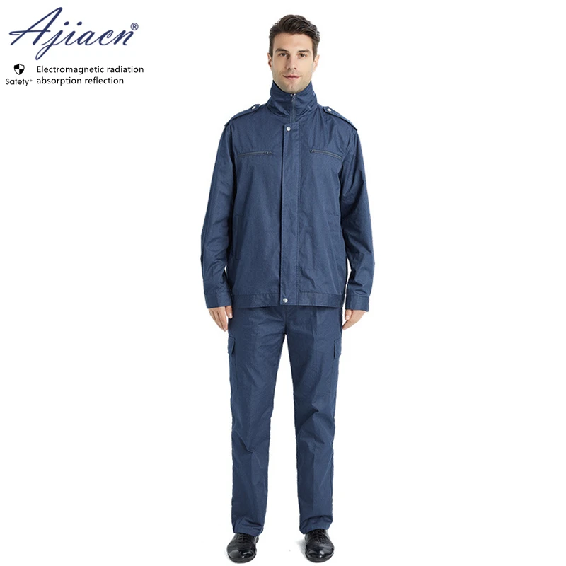 Genuine-Electromagnetic-radiation-protective-work-clothes-suits-Radar ...