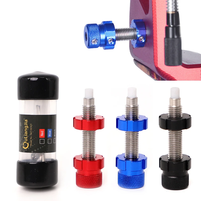 3 Colors Archery Recurve Bows Accessories Screw In Pressure Button ...