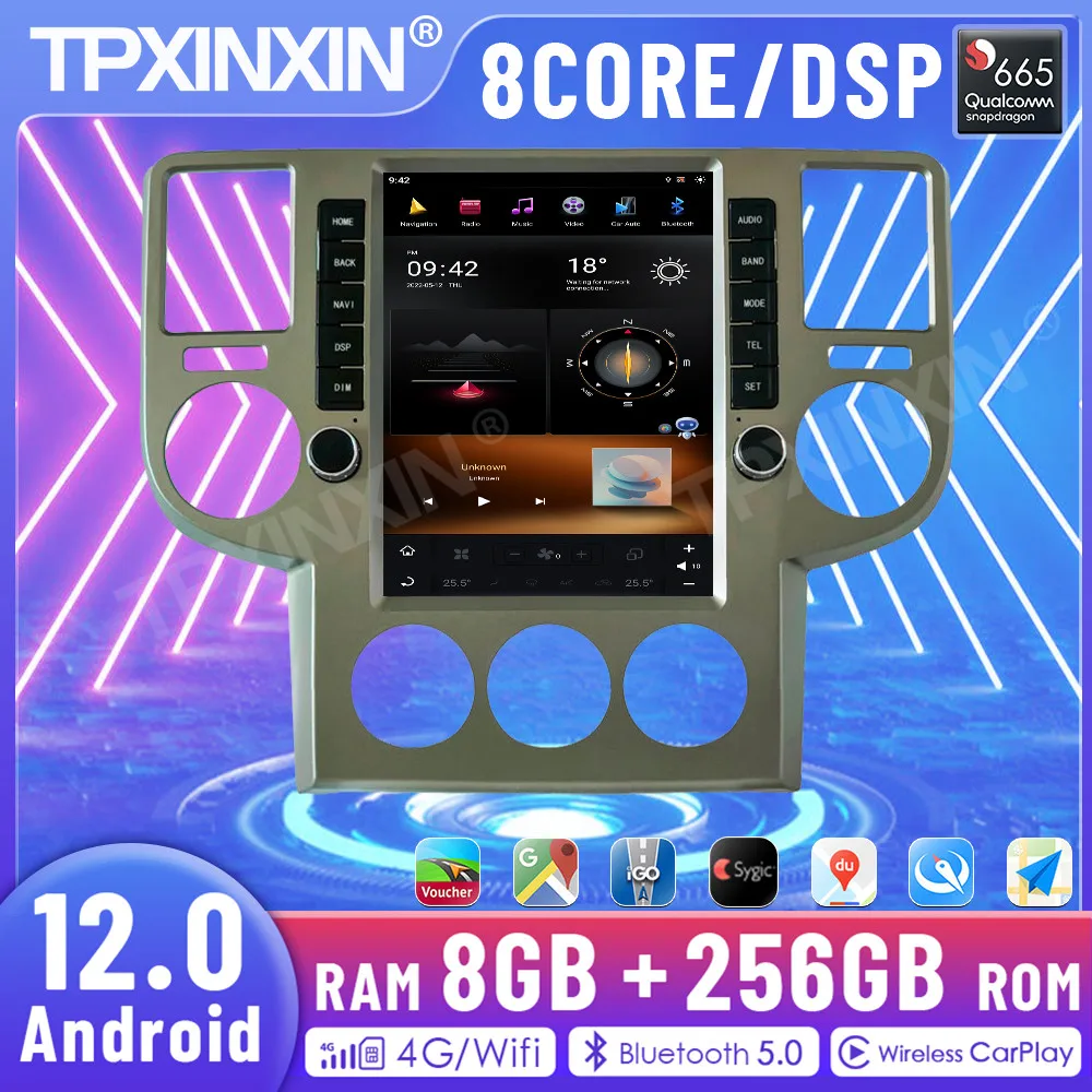 Tesla-Style-Android-12-0-Car-Radio-For-NISSAN-X-trail-T30-2002-2008 ...