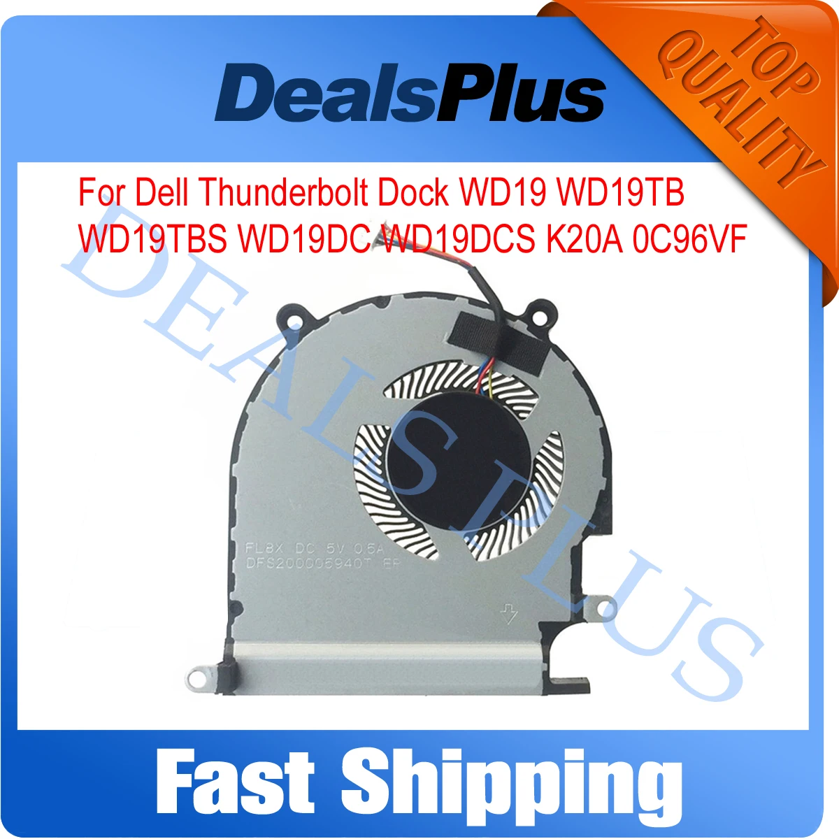 New-CPU-Cooling-Fan-Replacement-For-Dell-Thunderbolt-Dock-WD19-WD19TB ...