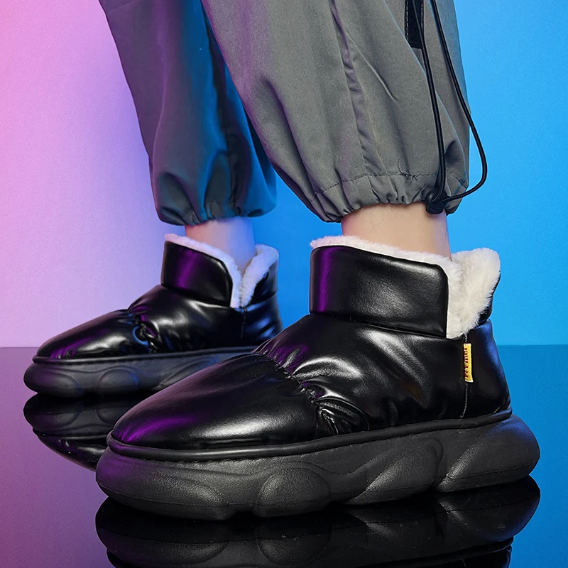 Botas-de-tornozelo-de-algod-o-imperme-veis-para-homens-e-mulheres ...