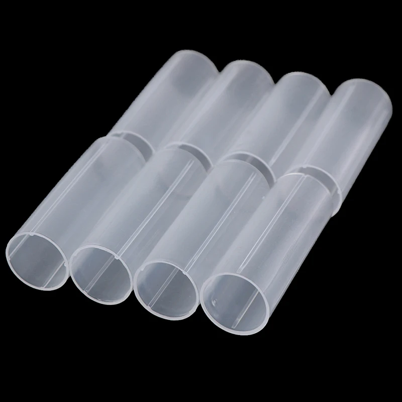 8Pcs 6cm plastic 18650 battery holder tube for flashlight torch lamp ...