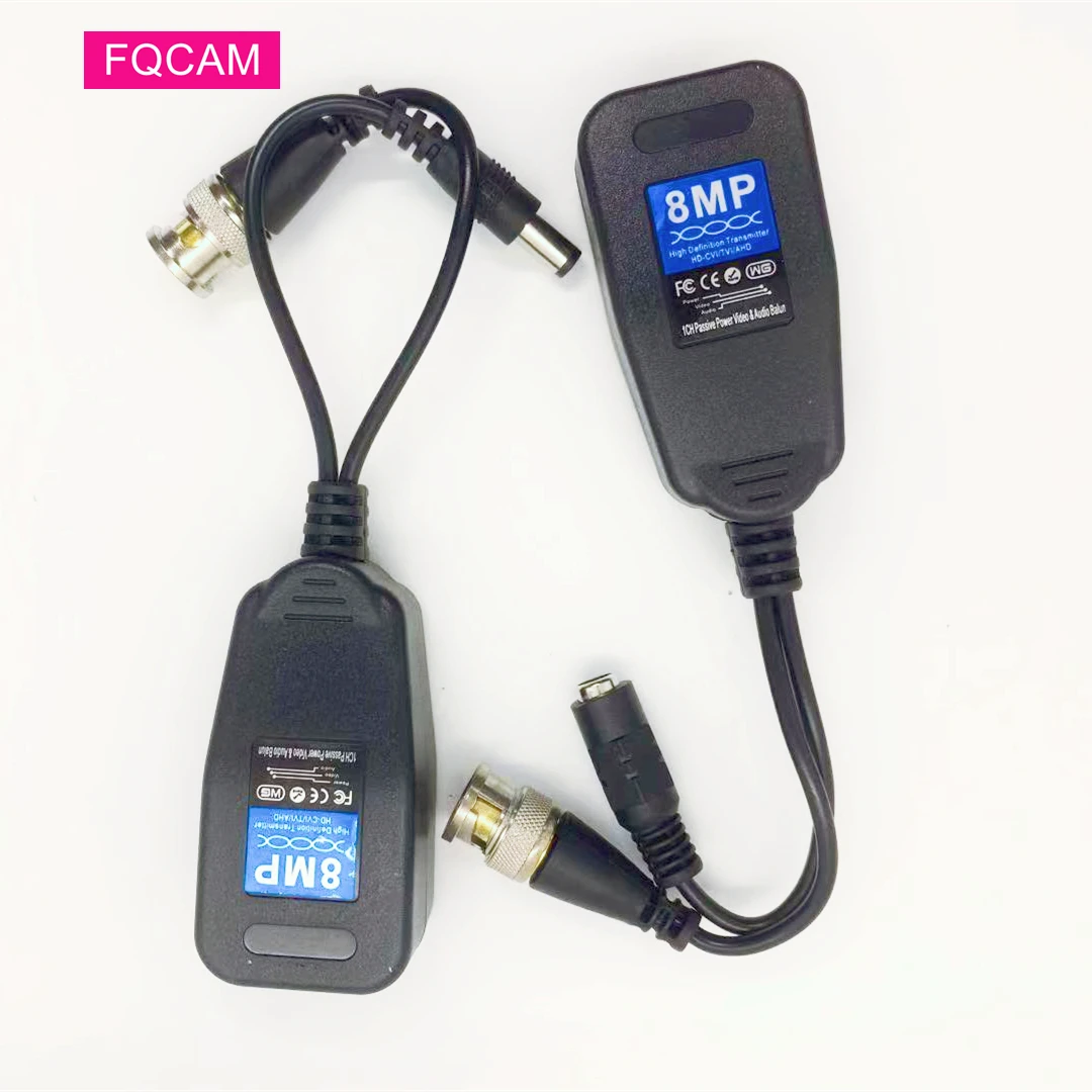 5-Pairs-8MP-4K-Passive-Video-Power-to-RJ45-Connector-Converter ...