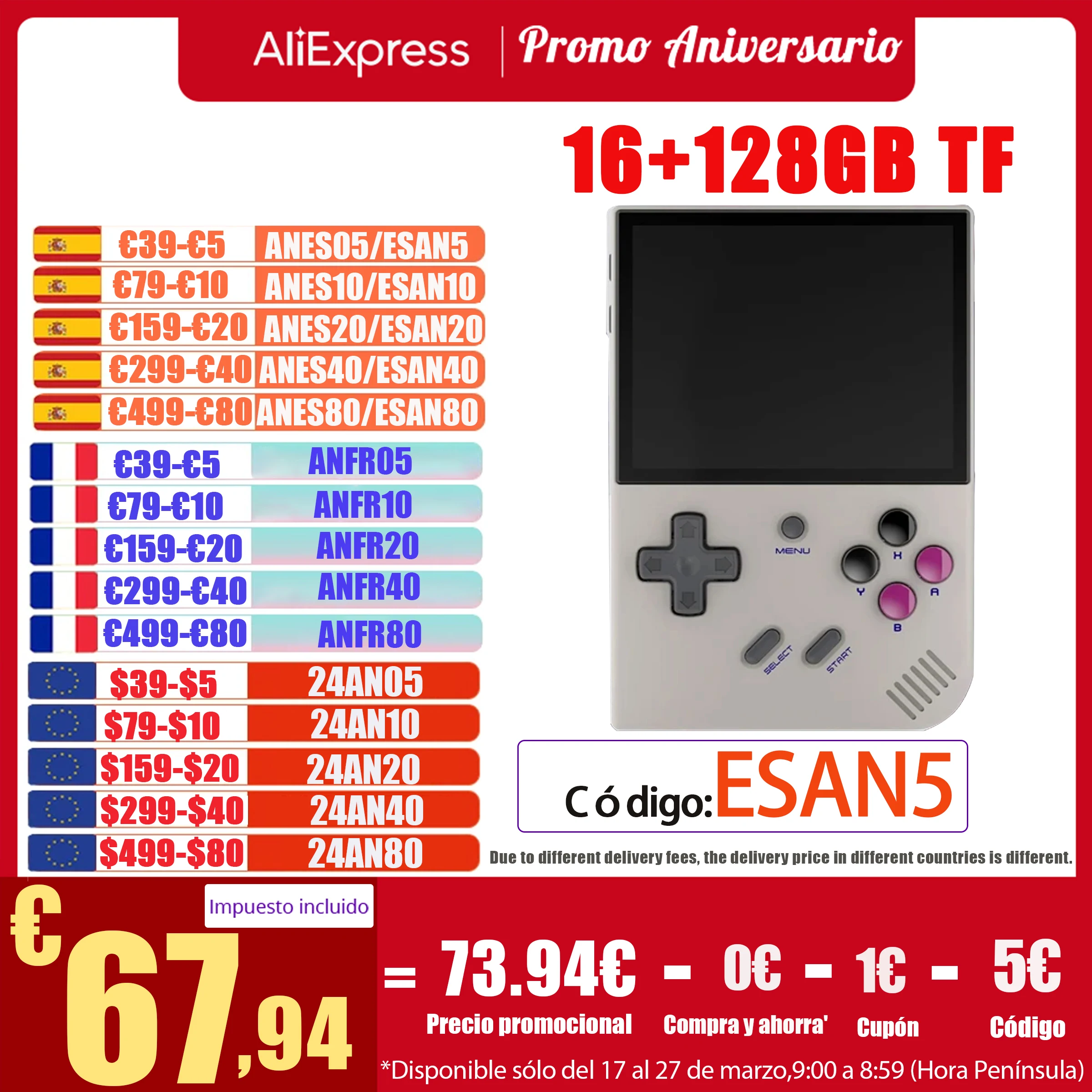 Handheld-Game-Console-com-Sistema-Linux-Jogo-Retro-GBA-Port-til-Nost ...