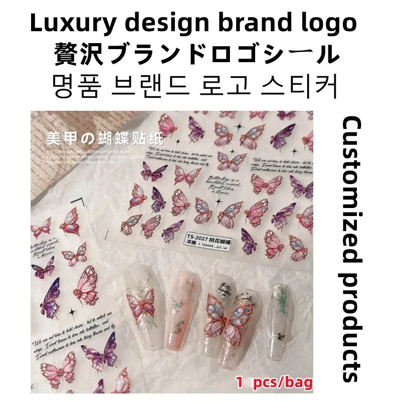 1pcs-ZD-2-Series-Luxury-Designer-Nail-Stickers-Luxury-Brand-Logo-Name ...