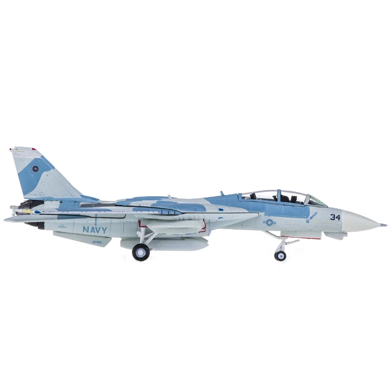Hogan 1:200 Scale HG6535 U.S F-14A TOPGUN 34 Power Puff Miniature Die ...