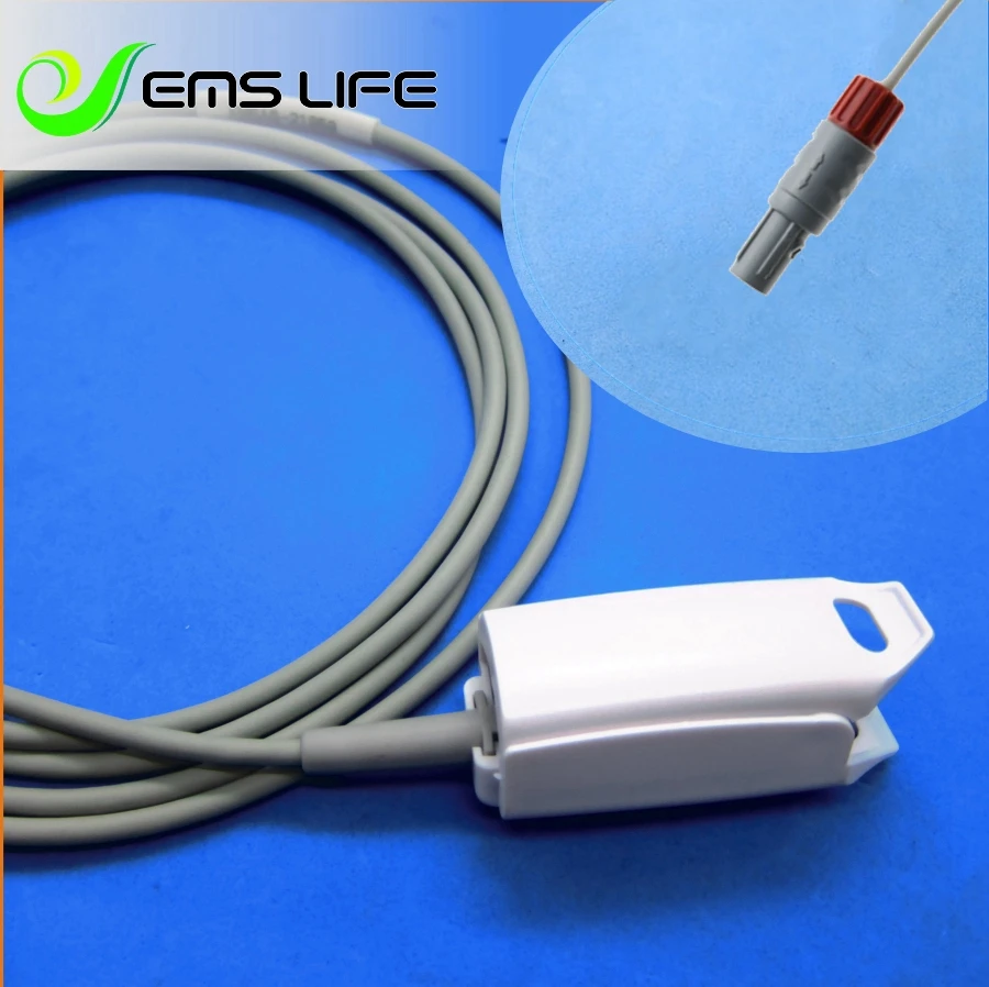 Reusable-adult-finger-soft-spo2-sensor-for-Comen-C60-massimo-8pin ...