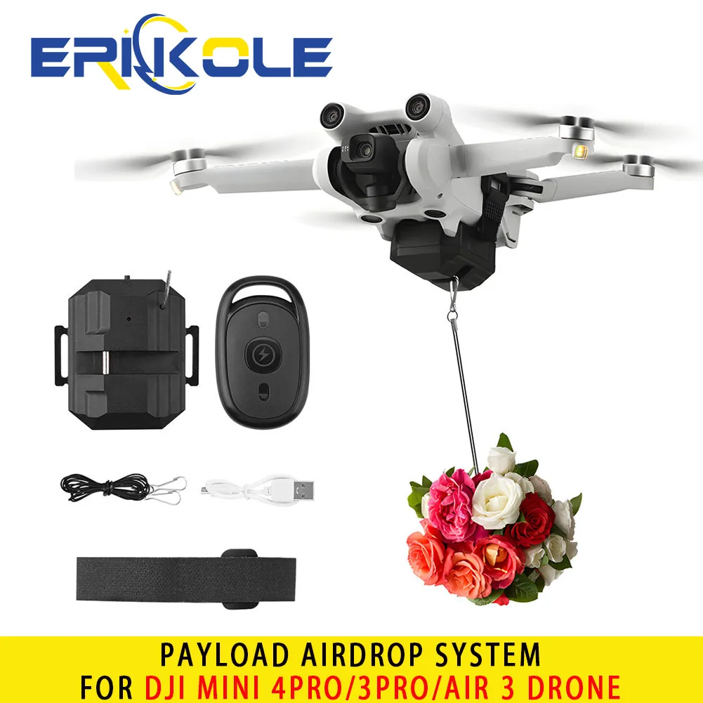 Drone For Fishing Bait Drop Universal Drone Airdrop System, Release ...