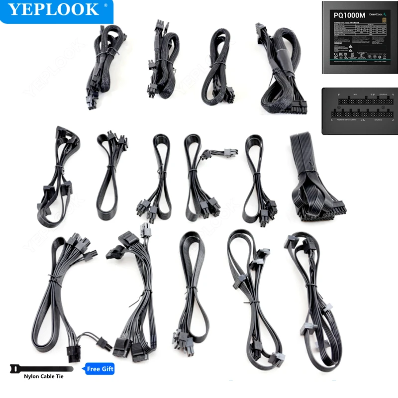 Original-Modular-Cable-for-DeepCool-PQ1000M-PQ850M-PQ750M-PQ650M-PSU ...