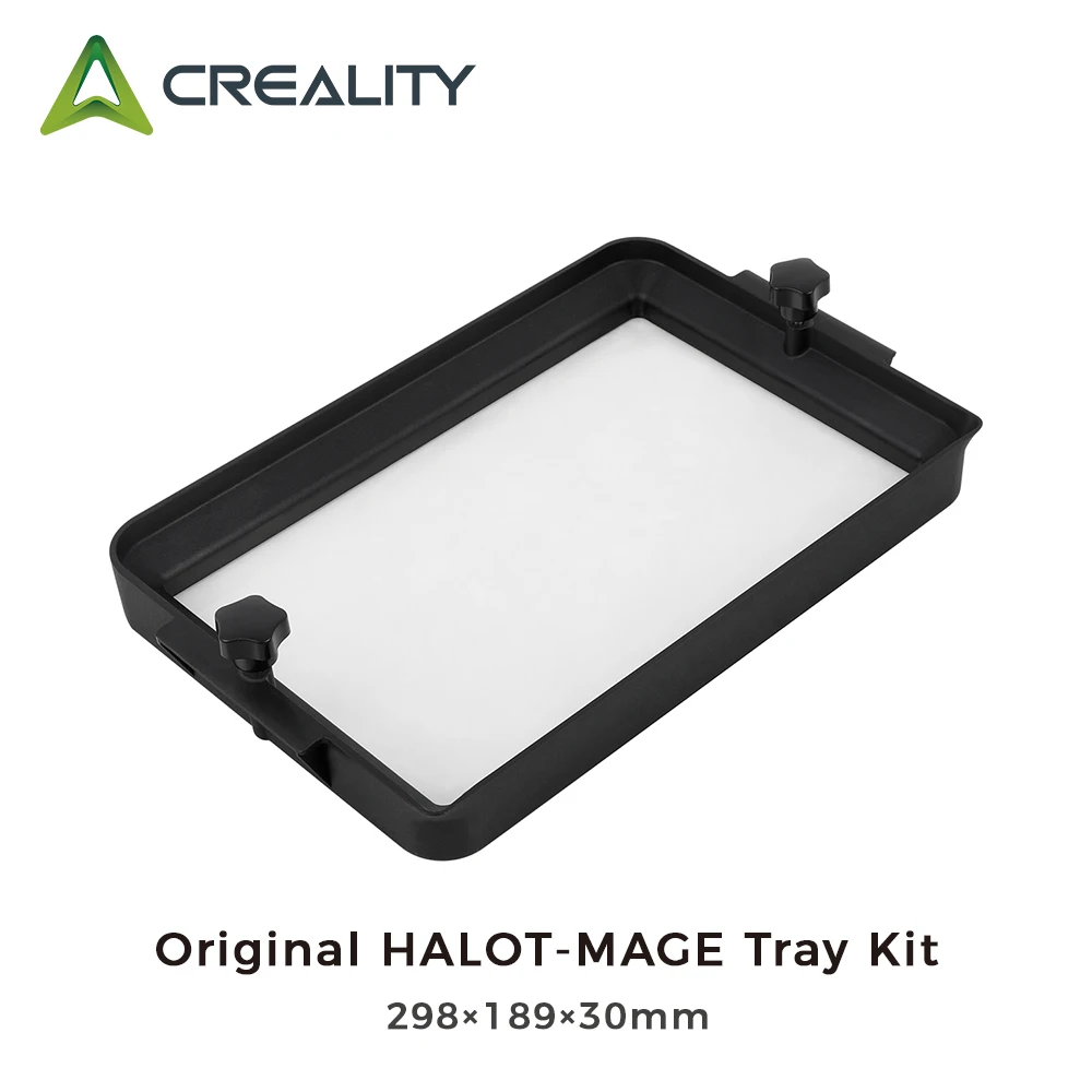 Creality-Original-HALOT-MAGE-Tray-Kit-298-189-30mm-Resin-Vat-Black-Tray ...