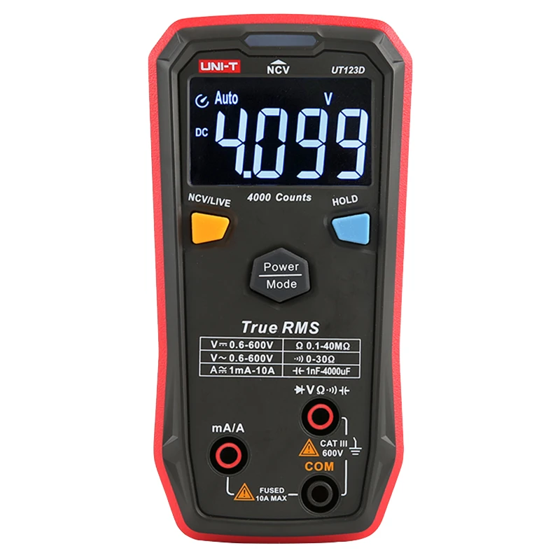 UNI T True RMS Digital Smart Multimeter UT123D EBTN Display DC AC ...