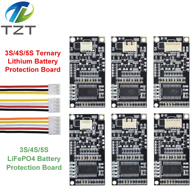 3S-4S-5S-20A-BMS-Board-3-7V-4-2V-18650-Ternary-Lithium-Battery ...