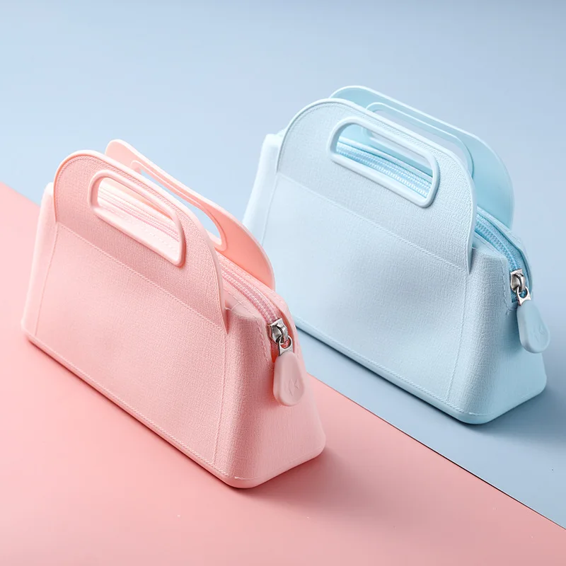 Silicone-Handbag-Women-s-Cosmetic-Bag-Silicone-Zipper-Cosmetic-Bag ...