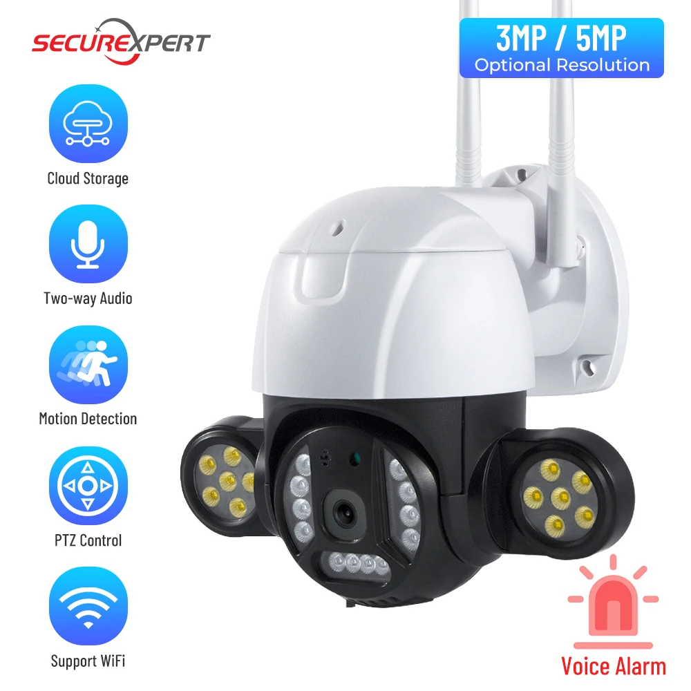 5MP-Wifi-PIZ-Camera-Wireless-In-outdoor-Security-Protection ...