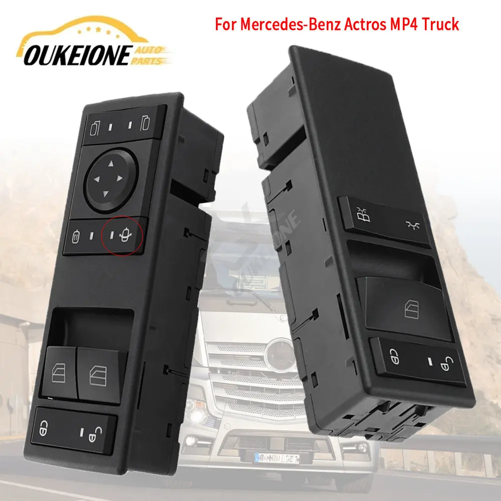 For Mercedes Benz Actros MP4 Electric Window Control Switch Glass ...