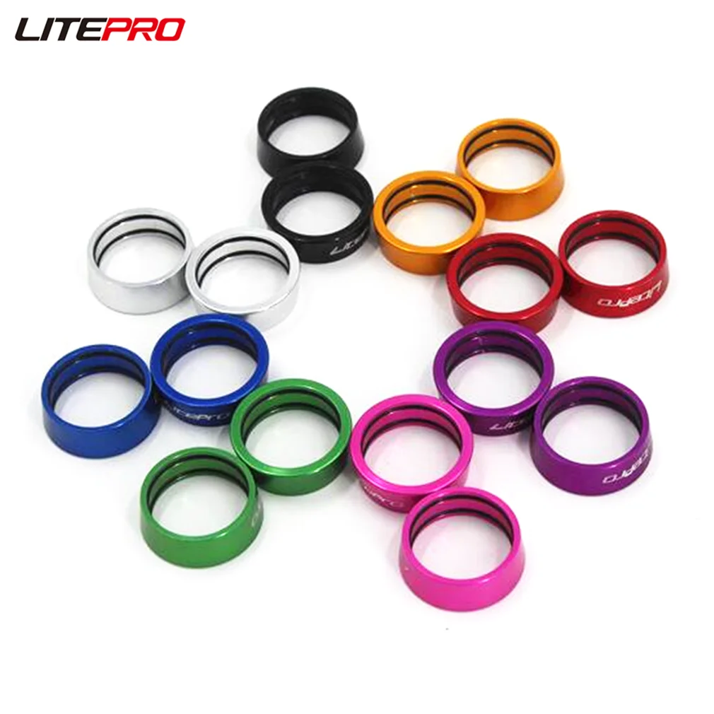 Litepro-MTB-Bicycle-25-4MM-Handlebar-Spacing-rings-Folding-Bike ...