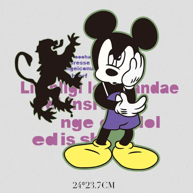 Gangsta Mickey Mouse Middle Finger