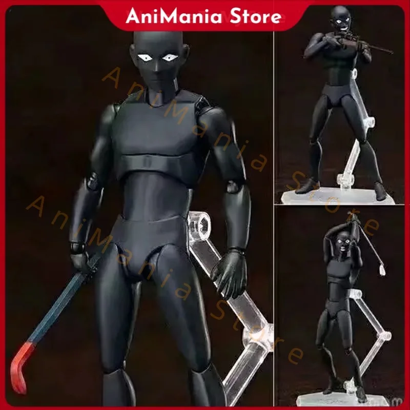14cm Detective Conan Hanzawa Makoto Multiple Accessories Black Anime ...