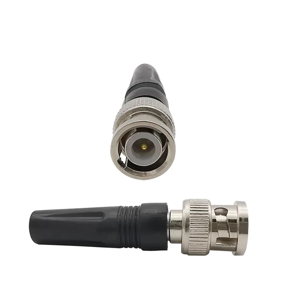 1/2/5Pcs BNC Plug Connector Male Plug RF Coaxial Adapter Twist-on ...