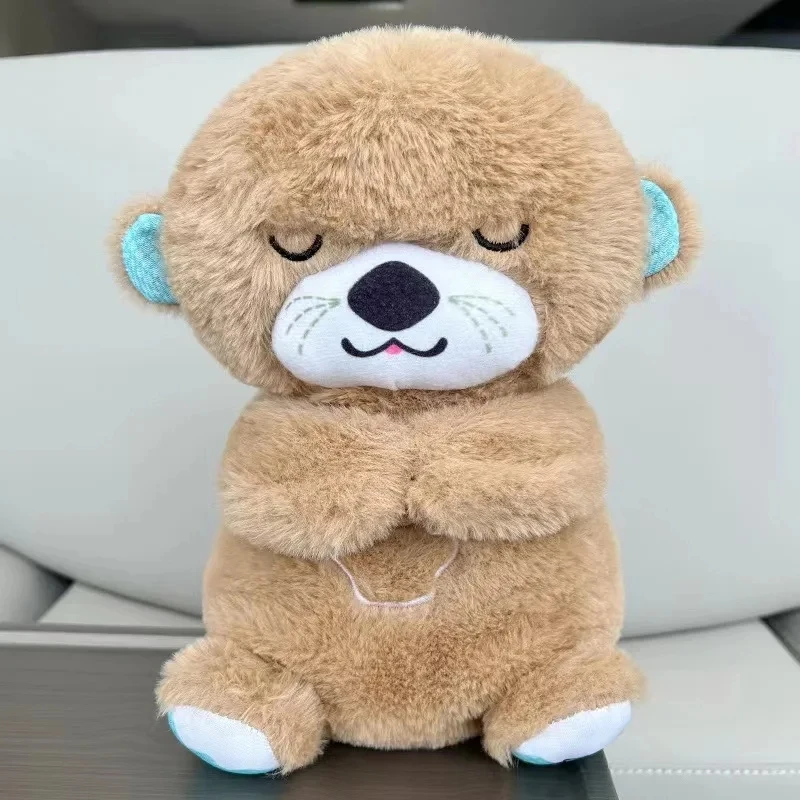 Oso de peluche que respira para bebés, animales de peluche, juguetes ...